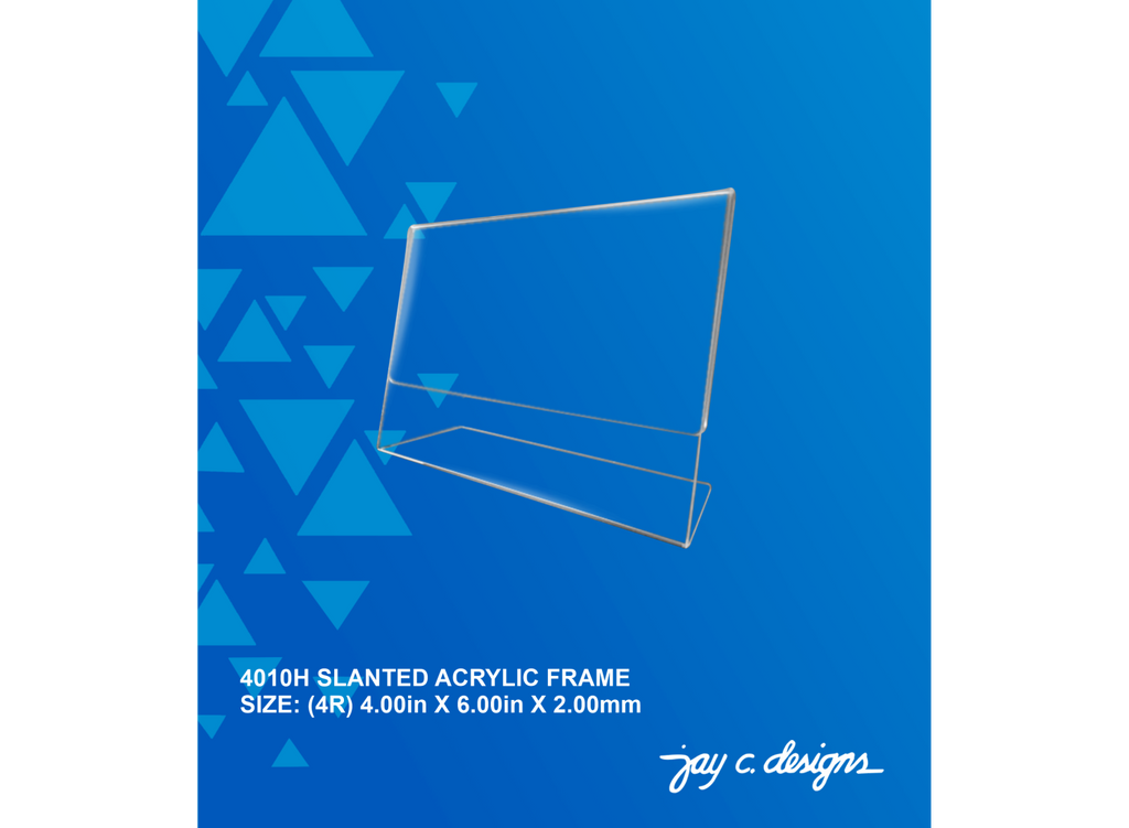 Acrylic Frame Philippines - Slanted Frame — Jay C. Designs
