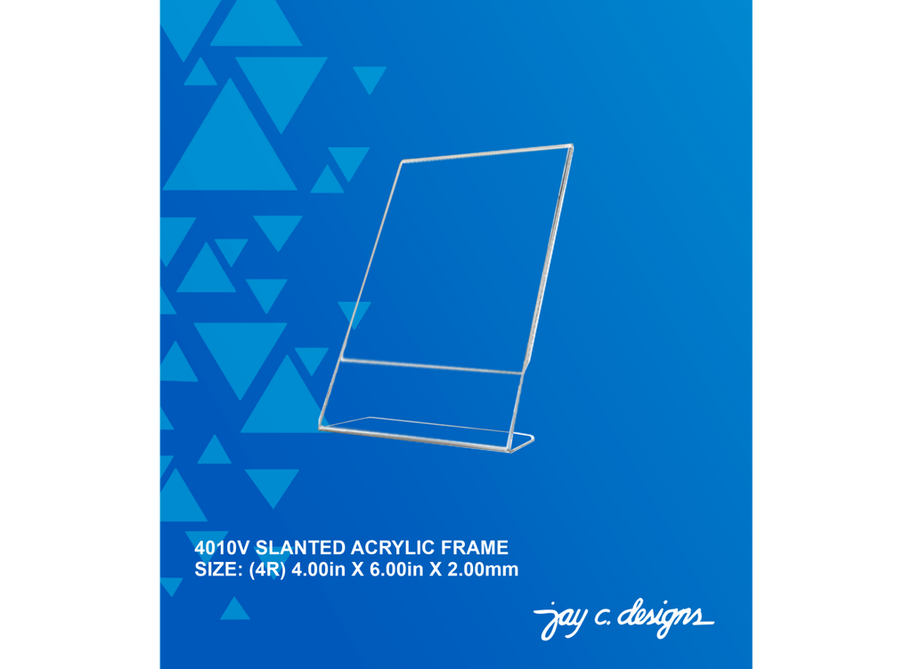 Acrylic Frame Philippines - Slanted Frame — Jay C. Designs