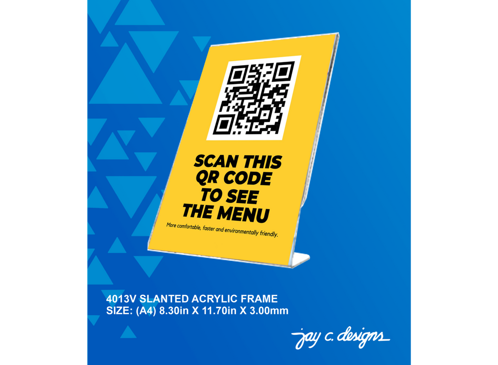 Acrylic Frame Philippines - Slanted Frame — Jay C. Designs