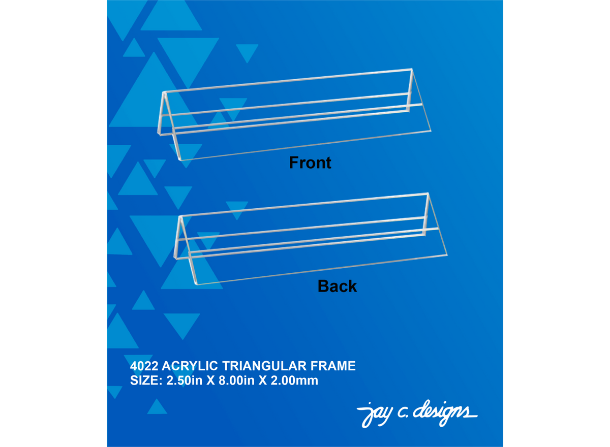 Acrylic Frame Philippines - Double Sided 4022 — Jay C. Designs