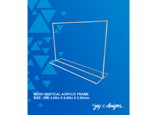 Acrylic Frame Philippines - Vertical Frame – Jay C. Designs