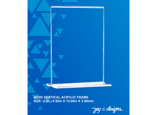Acrylic Frame Philippines - Vertical Frame – Jay C. Designs