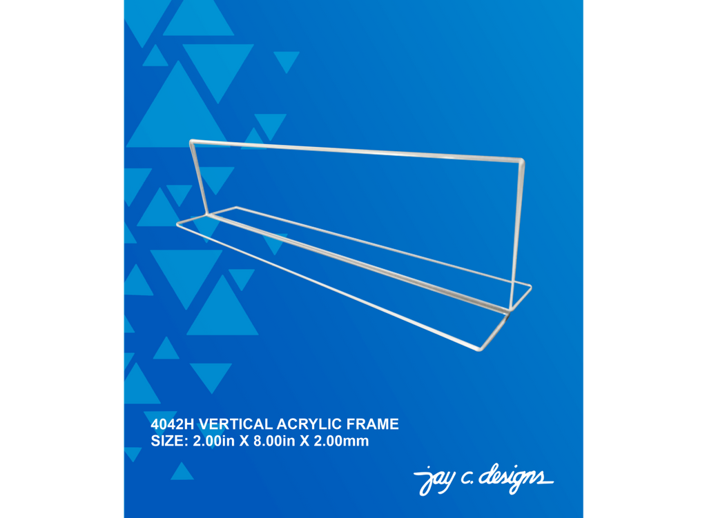 Acrylic Frame Philippines - Vertical Frame — Jay C. Designs