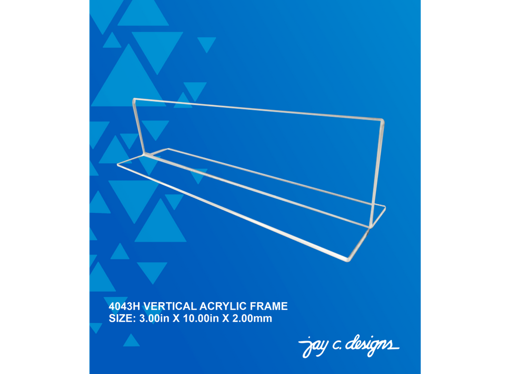 Acrylic Frame Philippines - Vertical Frame — Jay C. Designs