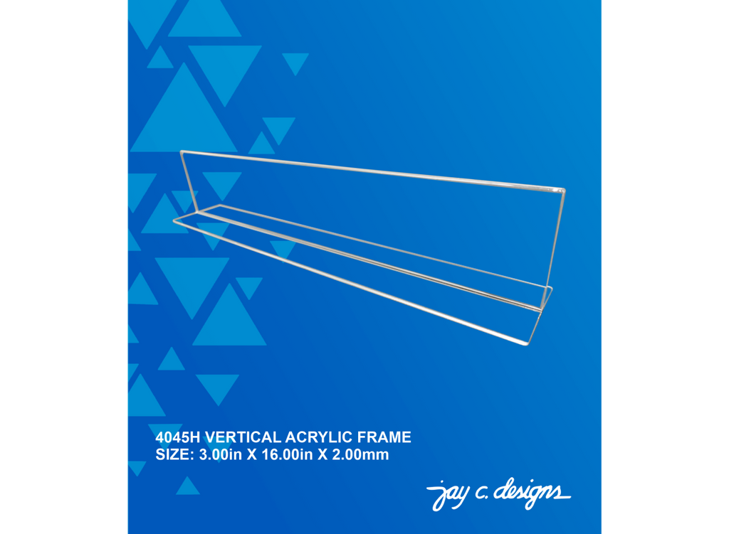 Acrylic Frame Philippines - Vertical Frame — Jay C. Designs
