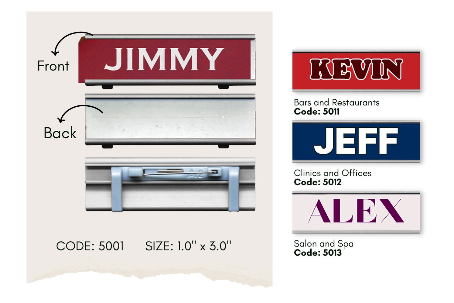 Nameplate — Jay C. Designs