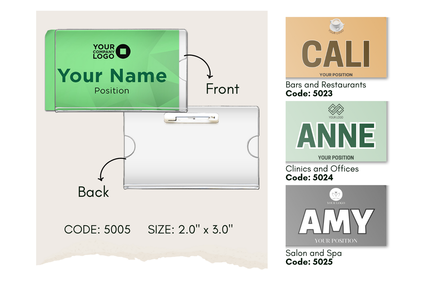 Acrylic Nameplate Philippines - 5005 – Jay C. Designs