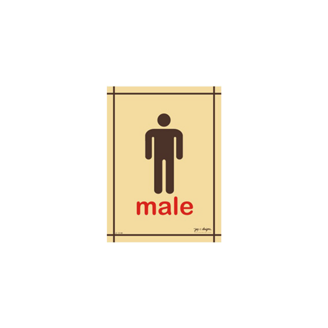 Restroom Sign – Jay C. Designs
