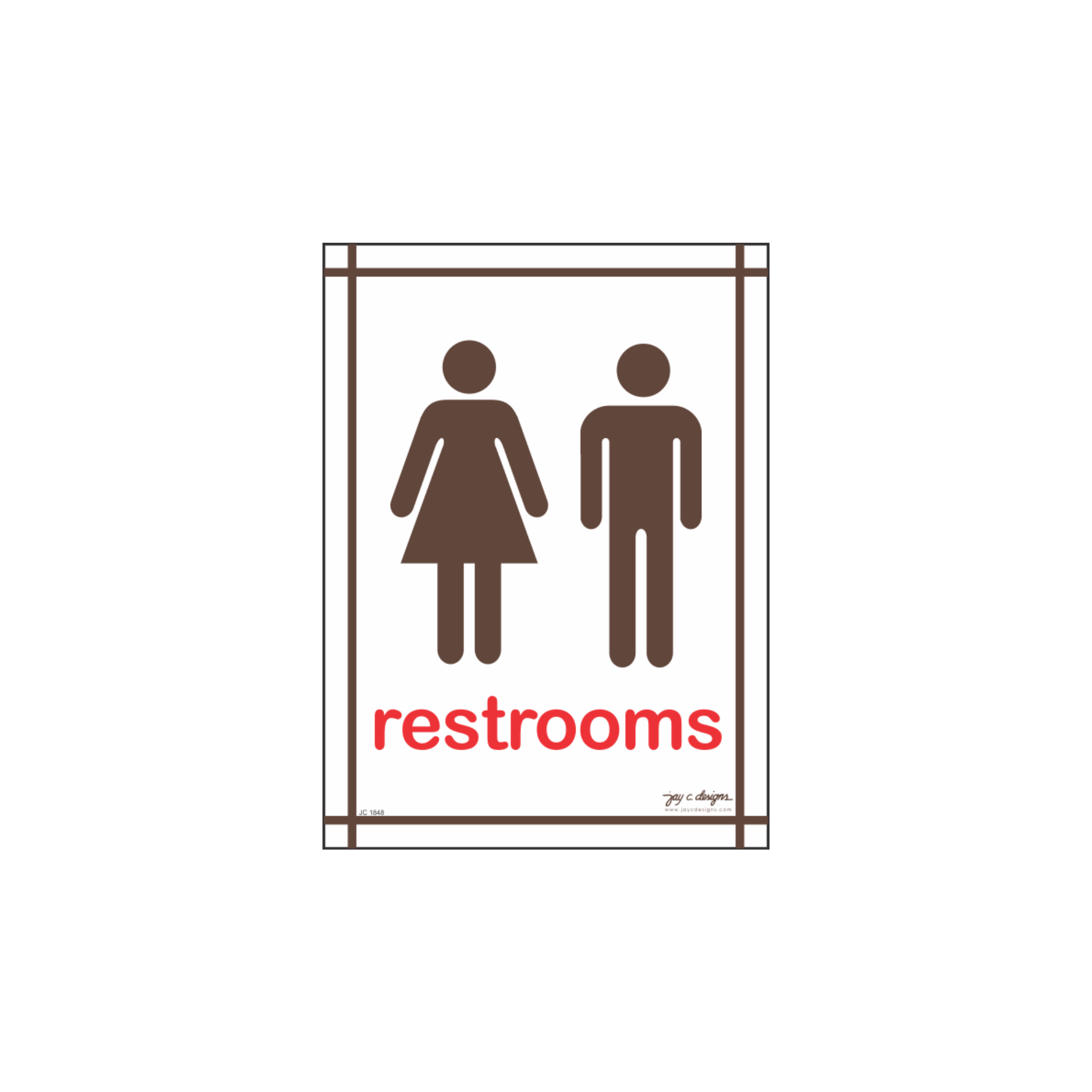 Acrylic Restroom Signage | Enhance Your Space with Acrylic Signs – Jay ...
