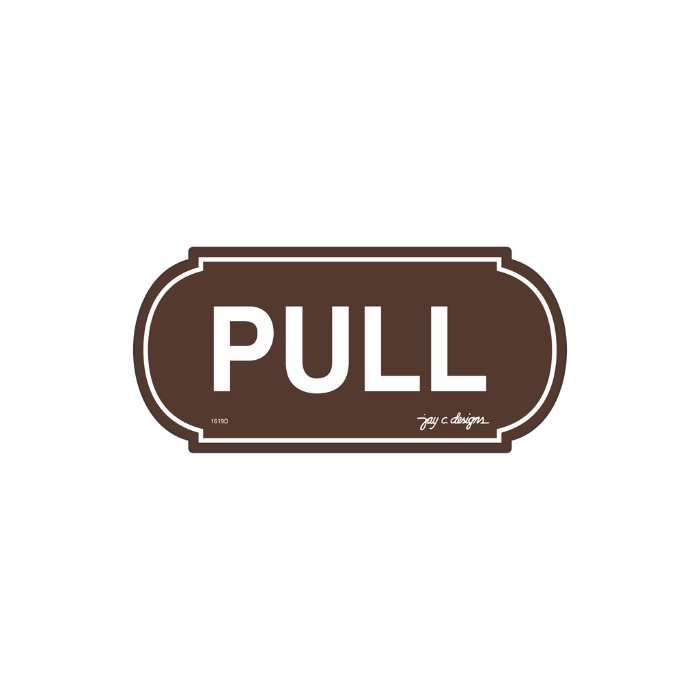 Acrylic Signage Maker Philippines - Pull Sign – Jay C. Designs