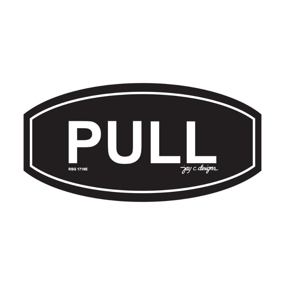 Acrylic Signage Maker Philippines - Pull Sign – Jay C. Designs