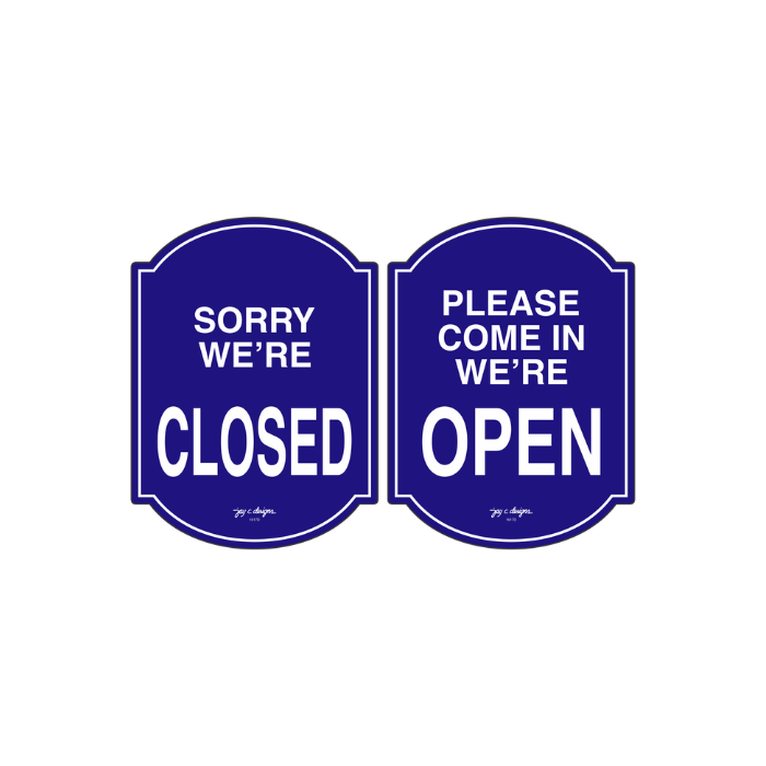 Acrylic Signage Maker Philippines - Open/Closed Sign – Jay C. Designs
