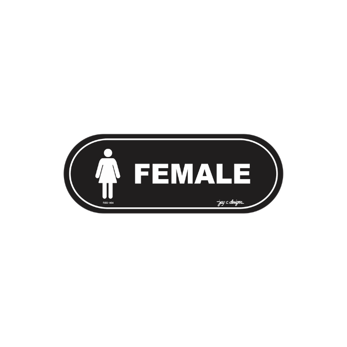 Restroom Sign – Jay C. Designs