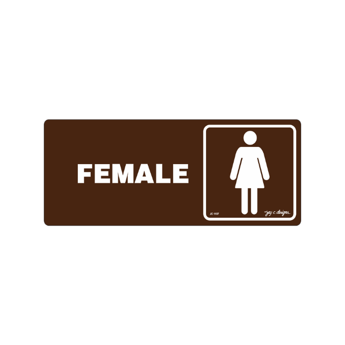 Restroom Sign – Jay C. Designs