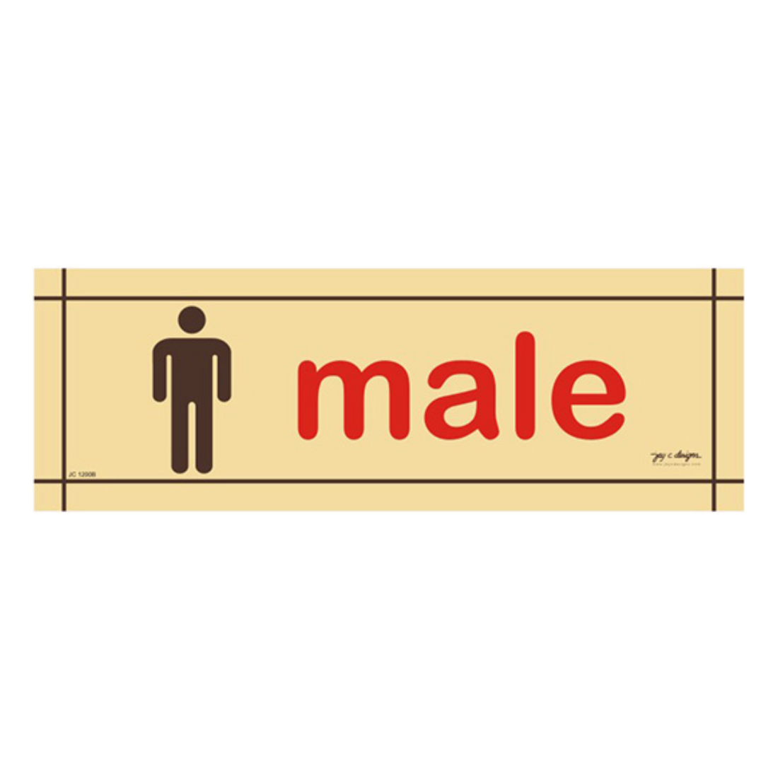 Restroom Sign – Jay C. Designs