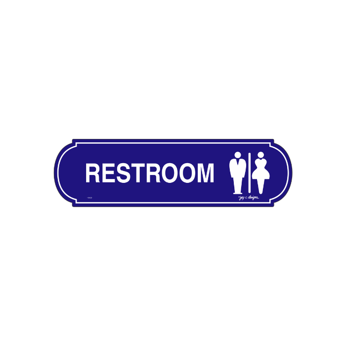 Restroom signage – Jay C. Designs