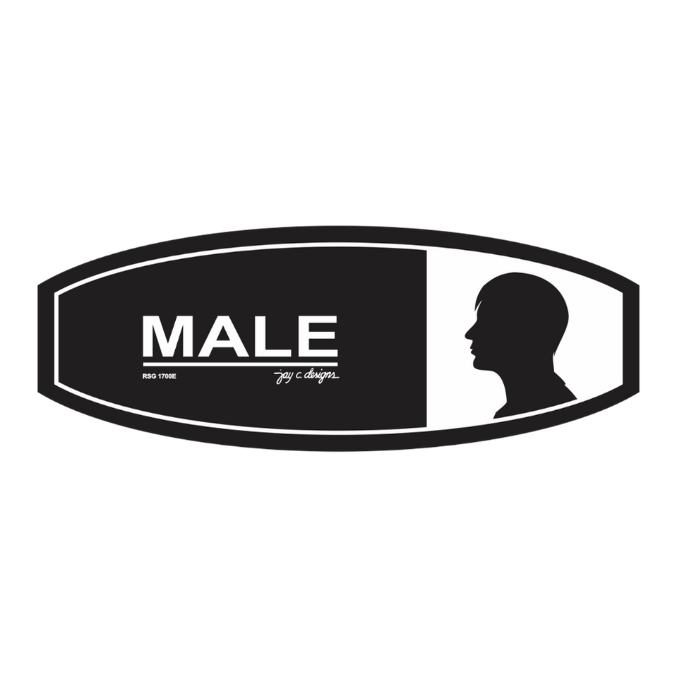 Restroom Sign — Jay C. Designs