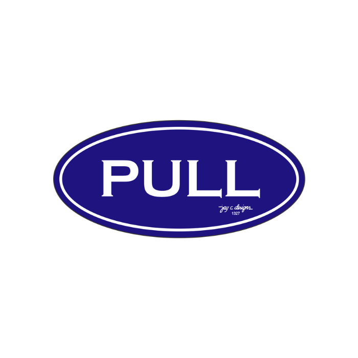 Acrylic Signage Philippines - Pull Sign — Jay C. Designs