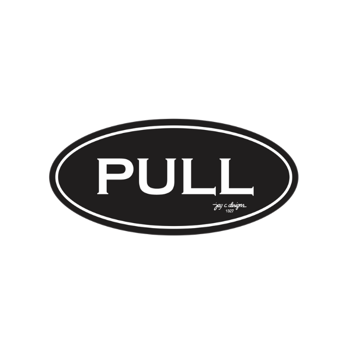 Acrylic Signage Philippines - Pull Sign – Jay C. Designs