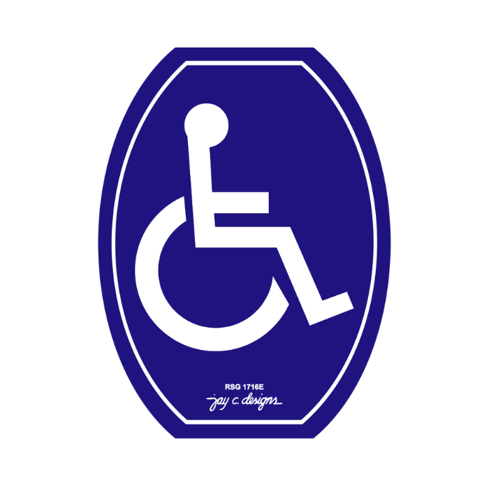 Acrylic Signage Maker Philippines - Disabled Sign – Jay C. Designs