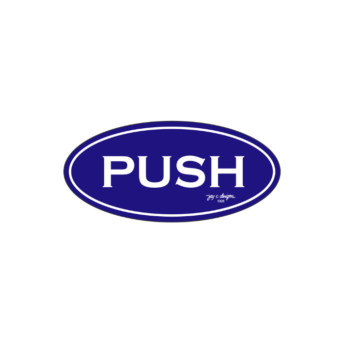 Acrylic Signage Philippines - Push Sign – Jay C. Designs